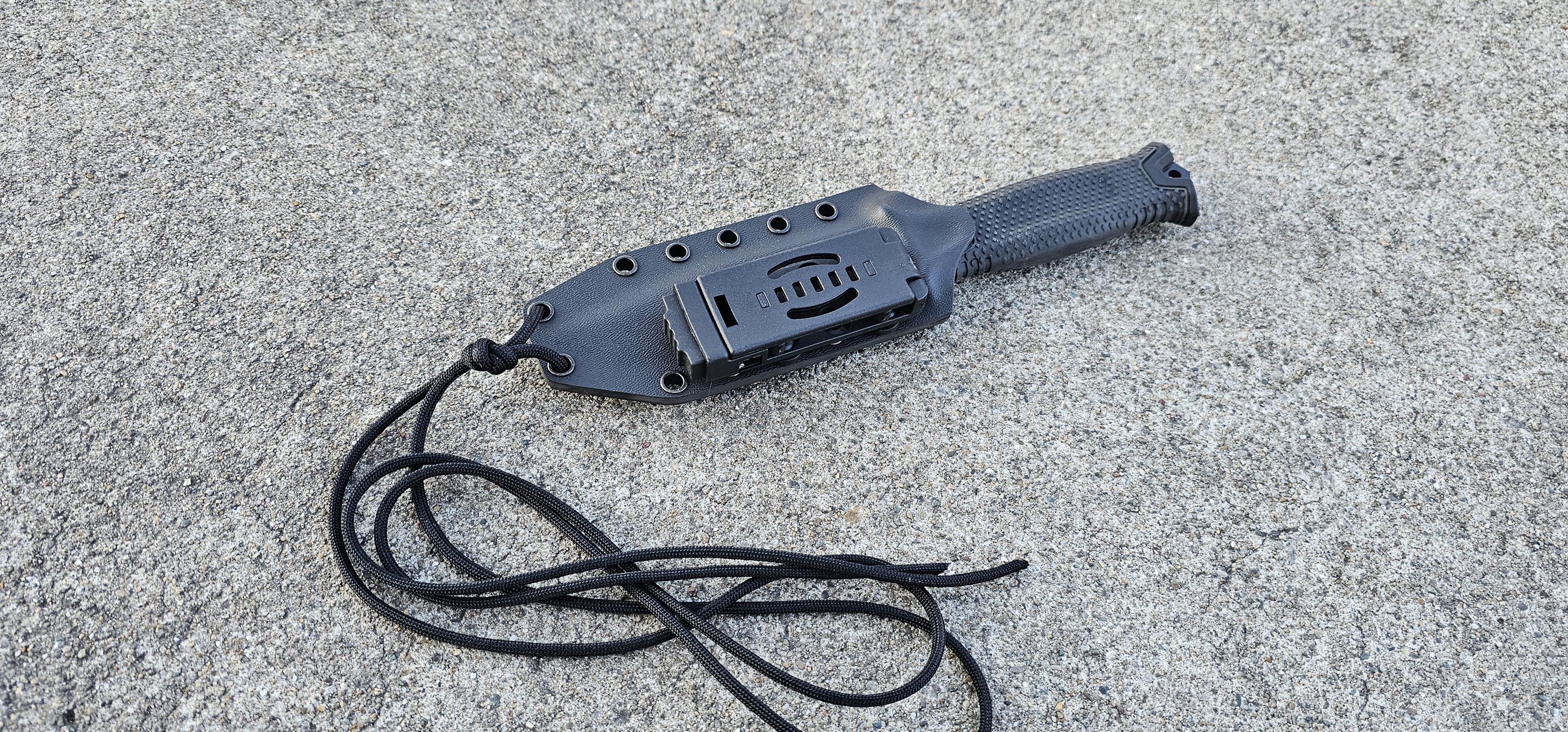 Gerber " Strongarm " Kydex Sheath, With Adjustable Polymer Belt ...