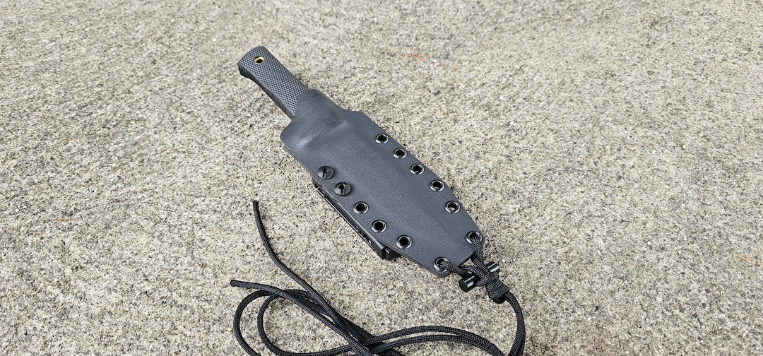 Cold Steel " SRK-C, SRKC " Custom Kydex Sheath, Polymer Adjustable Belt ...