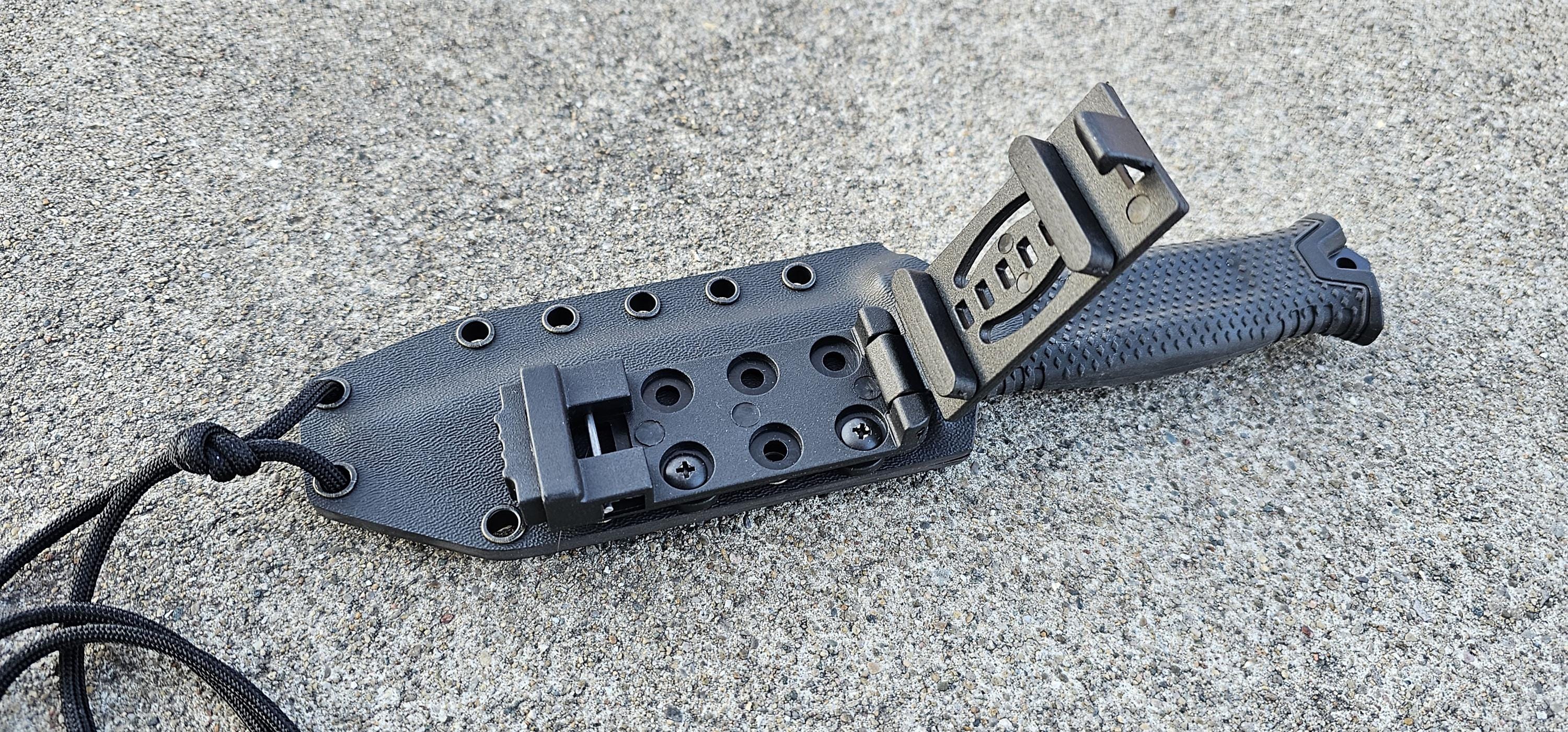 Gerber " Strongarm " Kydex Sheath, With Adjustable Polymer Belt ...