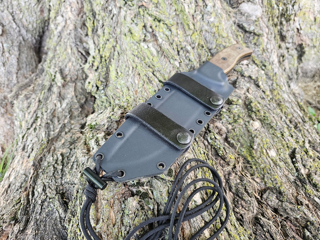 Ontario Rat-7 Custom Kydex Sheath, Scout Carry, Paracord Lanyard, Mini ...