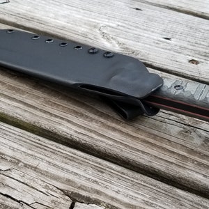 Tops Prather War Bowie Custom Kydex Sheath With Canted Beltloop. Taco ...