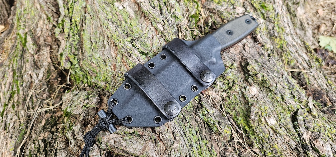 ESEE ESEE-4 Custom Kydex Sheath, Scout Carry, Paracord Lanyard, Mini ...