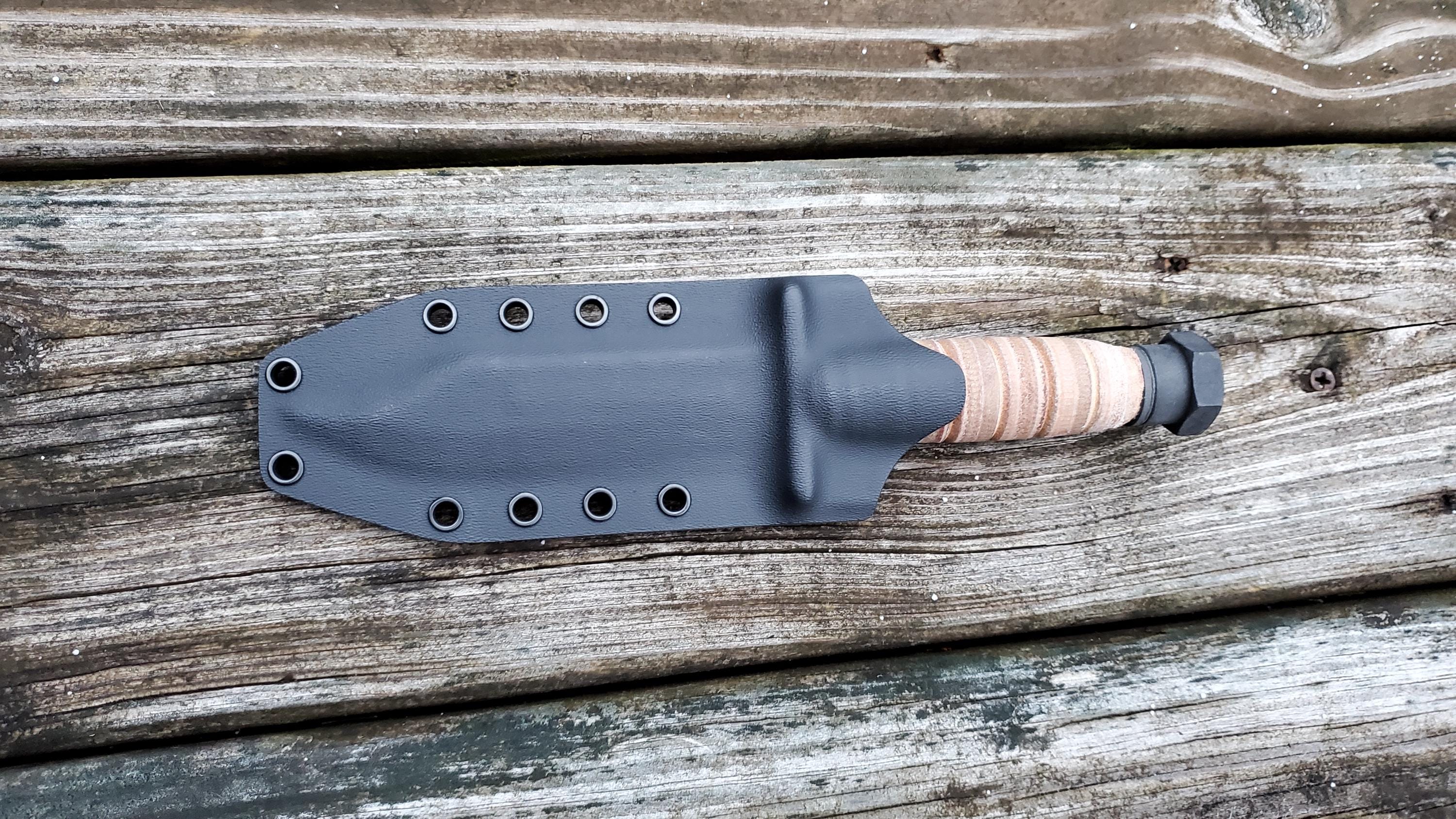 Ontario Knife Company 499 Air Force Survival Knife Custom Kydex Sheath ...