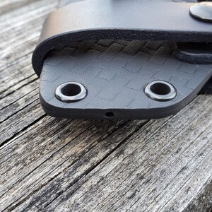TOPS SILENT HERO Custom Kydex Sheath 1.2, Taco, Scout Carry, With Fire ...