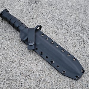 M7 WARTECH Bayonet Custom Kydex Sheath, 550 Mil-spec Paracord, Cross ...
