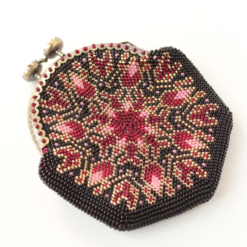 Edwardian Beaded Purse Victorian Handbag Small Evening Bag - Etsy