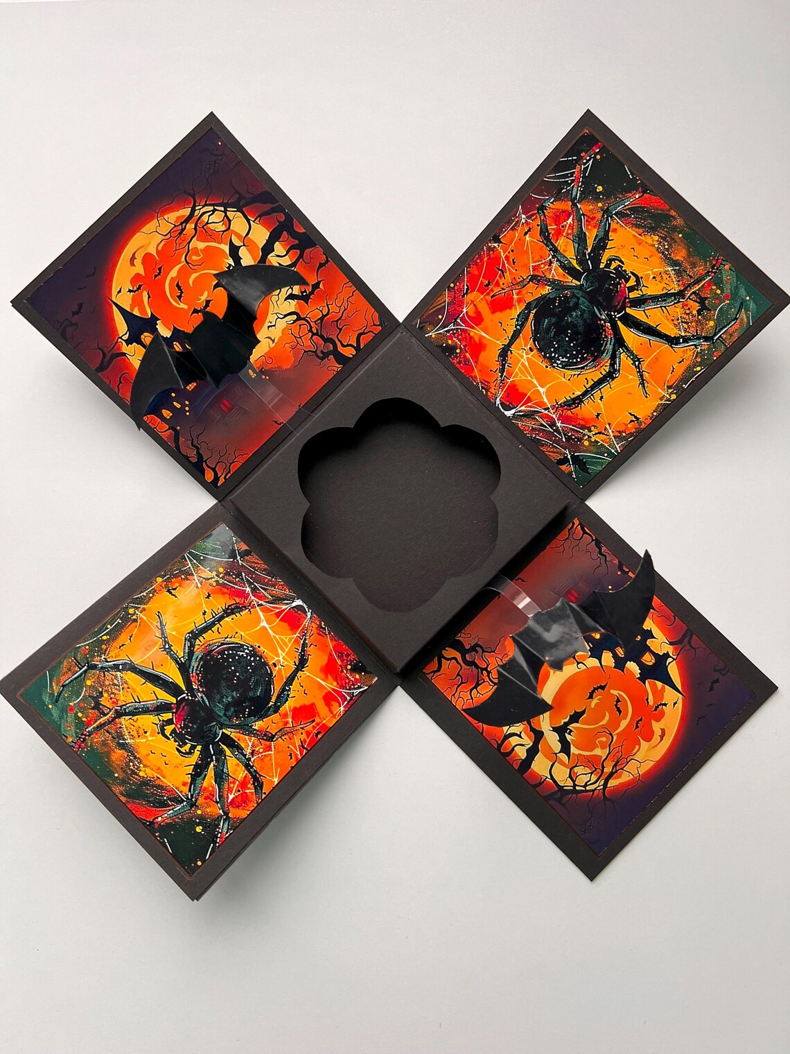 Halloween Magic Surprise Box With Flying Bats – Spooky Gift and ...