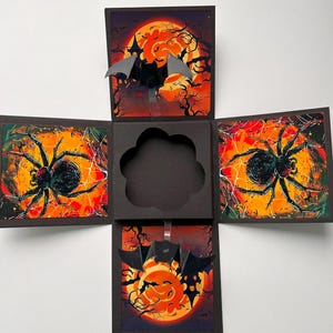 Halloween Magic Surprise Box With Flying Bats – Spooky Gift and ...