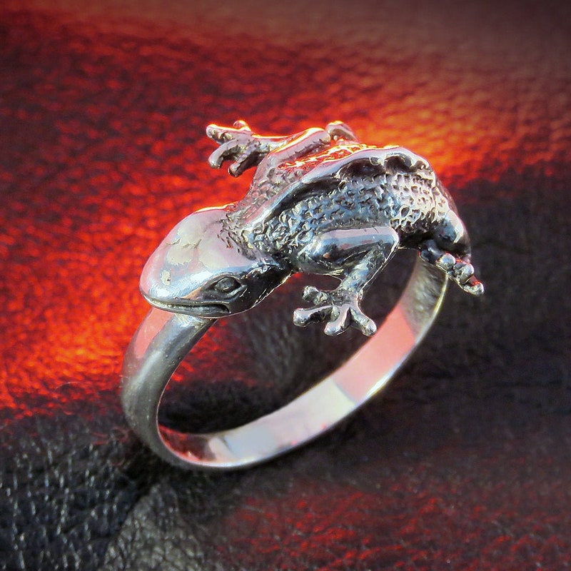 Lizard Ring - Etsy