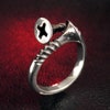Gothic Ring, Sterling Silver, Gothic Jewelry - Etsy
