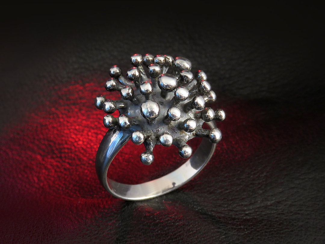 Avant Garde Ring for Women, Sterling Silver, Unique Design Jewelry - Etsy