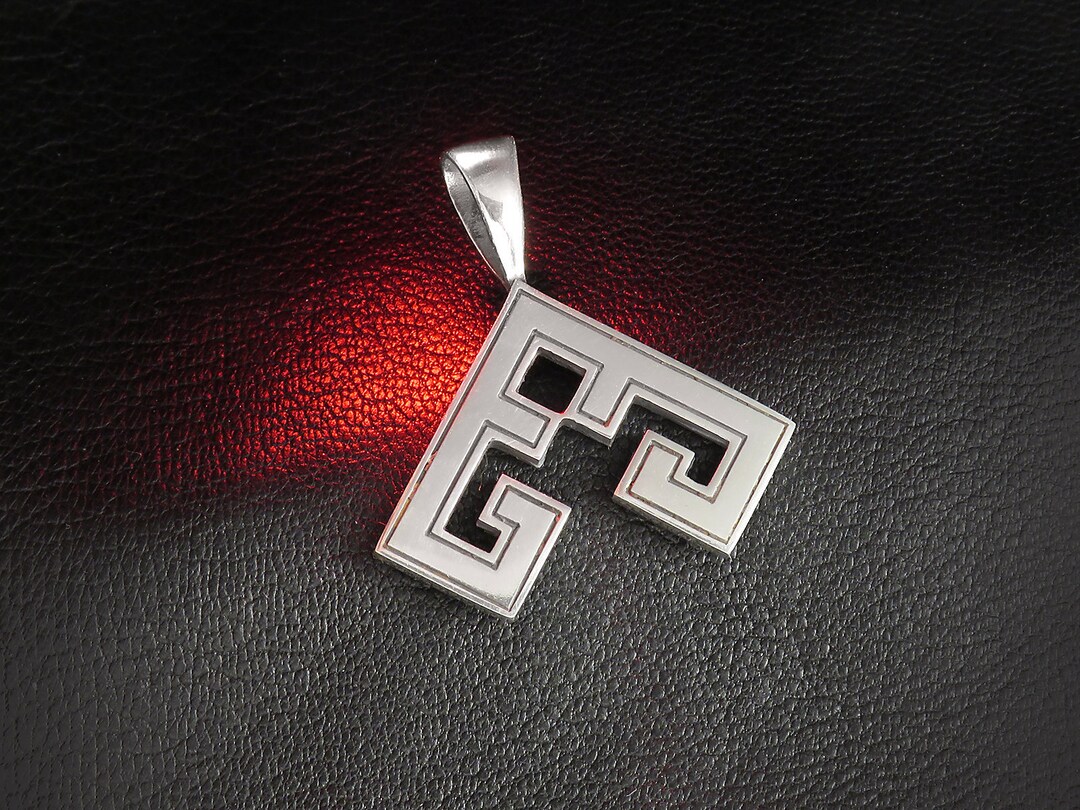 Jumis - Latvian Ancient Sign Pendant Necklace, Baltic Jewelry, Sterling ...