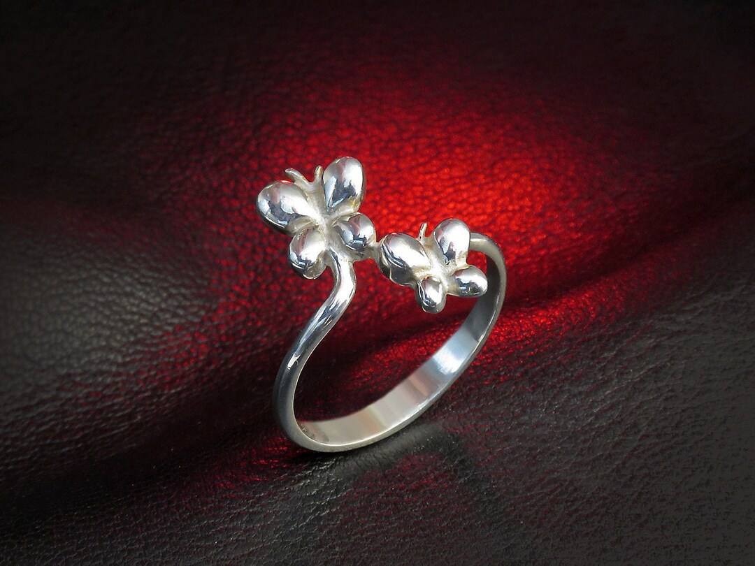 Cute Butterfly Ring, Sterling Silver, Butterfly Jewelry, Cute Gift for ...