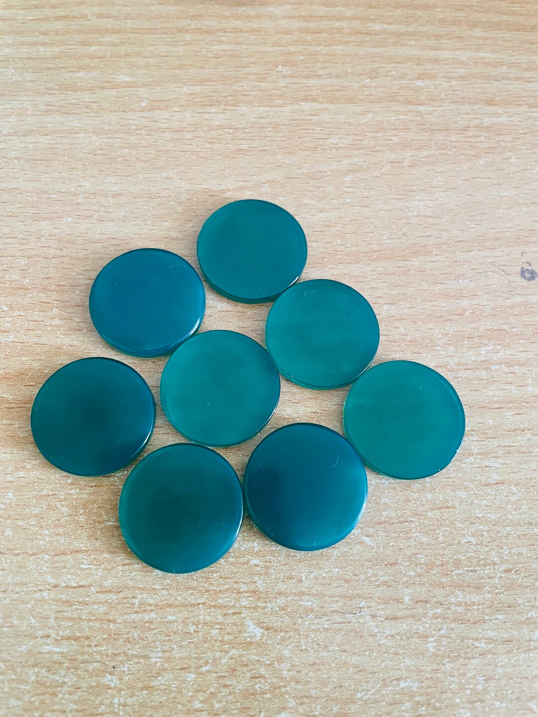 Natural Green Onyx Coin Both Sided Polished Round Shape Flat - Etsy