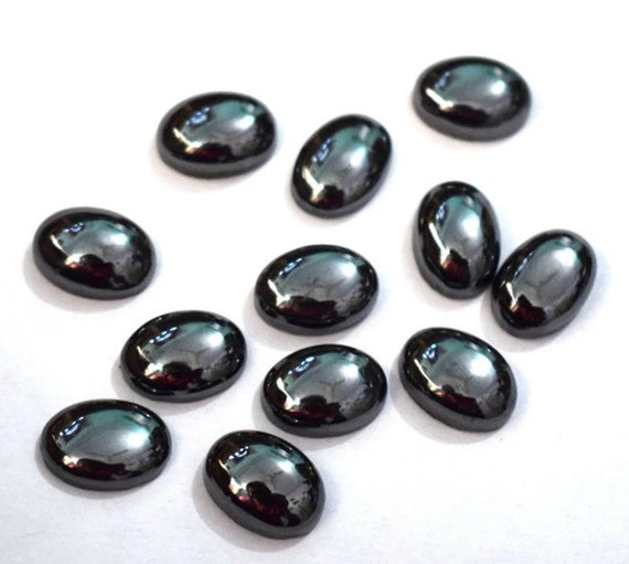 Craft Supplies & Tools Gemstones Hematite,Natural Hematite Oval Shape ...