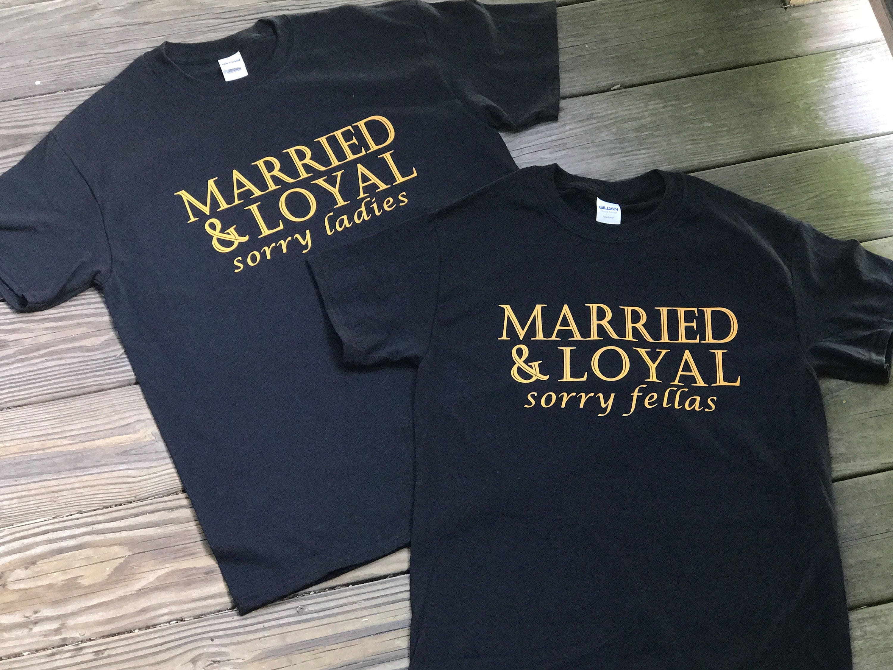 Matching Couple T-shirts, Marriage T-shirts, Matching Tees, Couple T ...