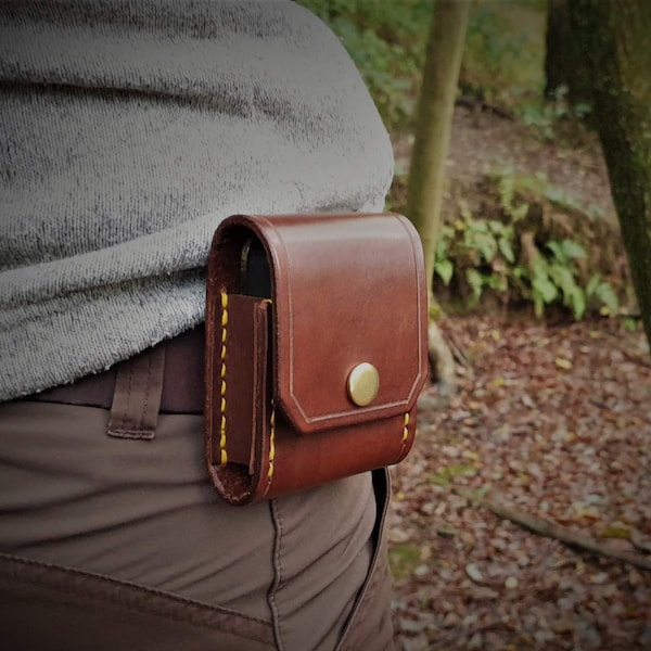 Leather Compass Pouch - Etsy