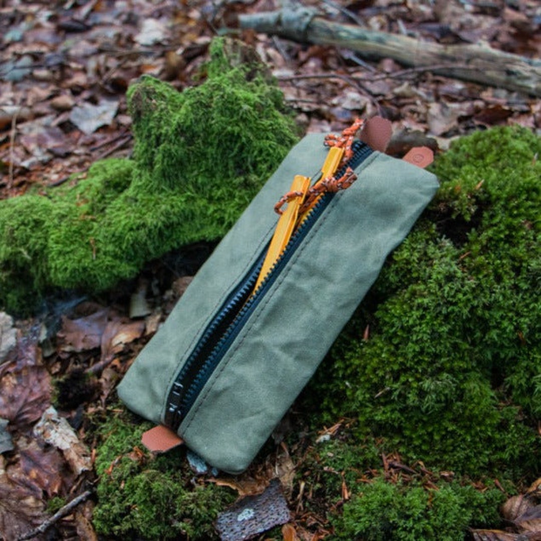 Tent Peg Pouch Wax Canvas - Etsy