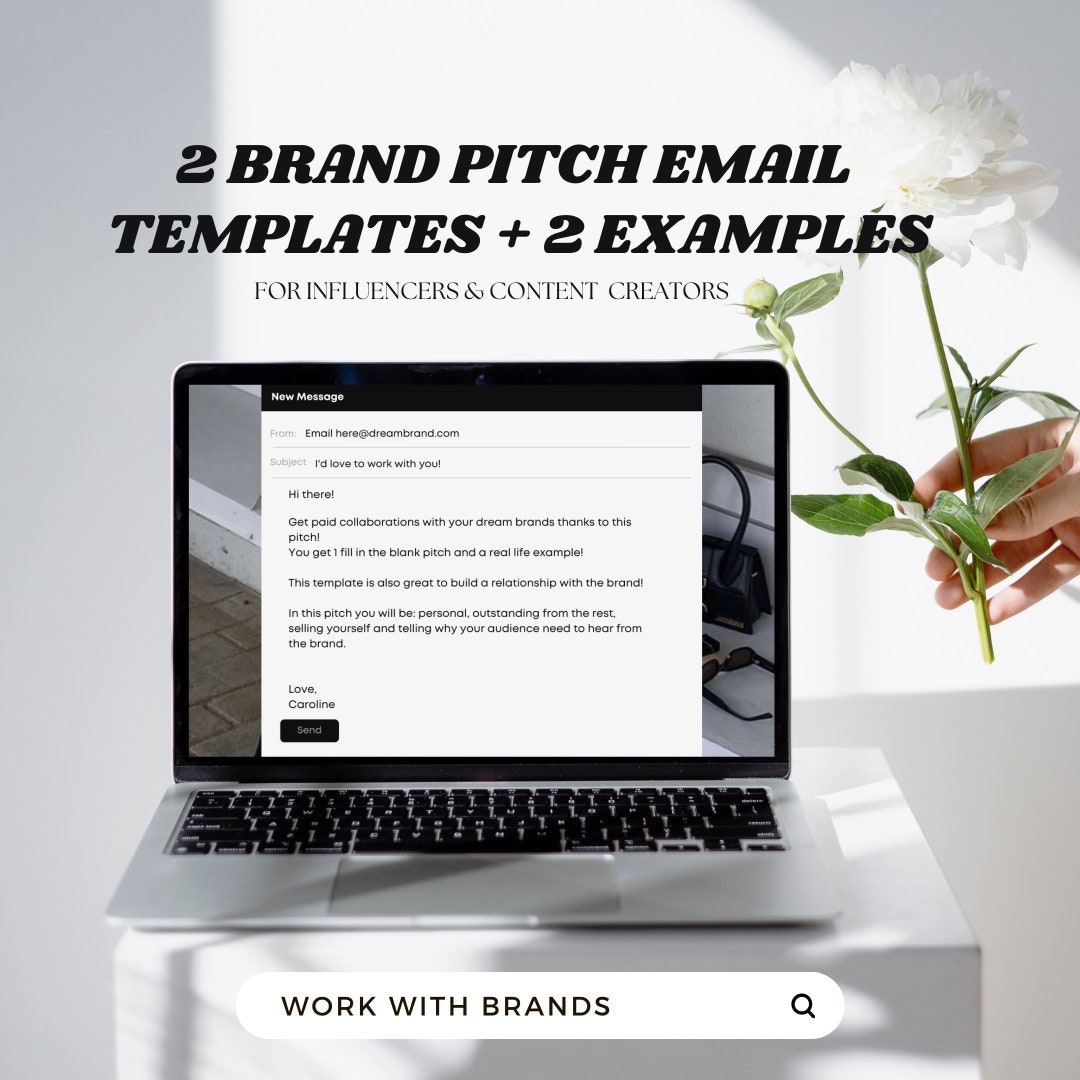 Fire Email Template | Fire Pitch Template | Content Creators | Brand ...