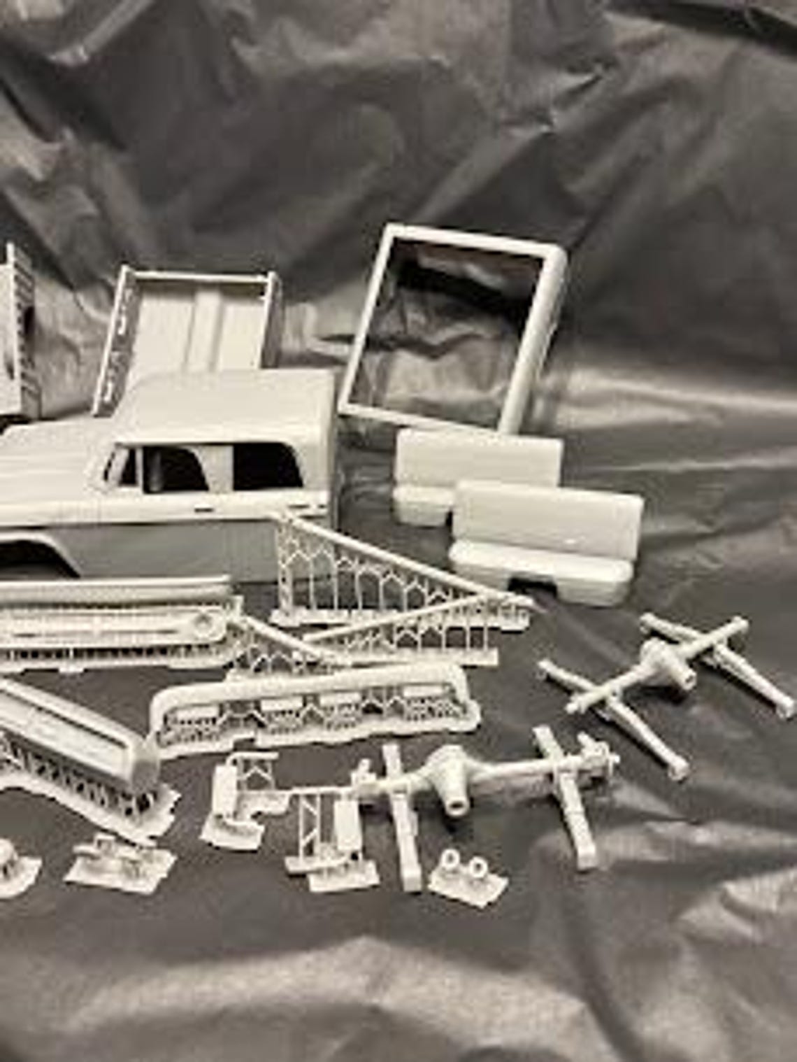 1970 Dodge Power Wagon STL File 3D Printable Truck Model Kit Digital ...