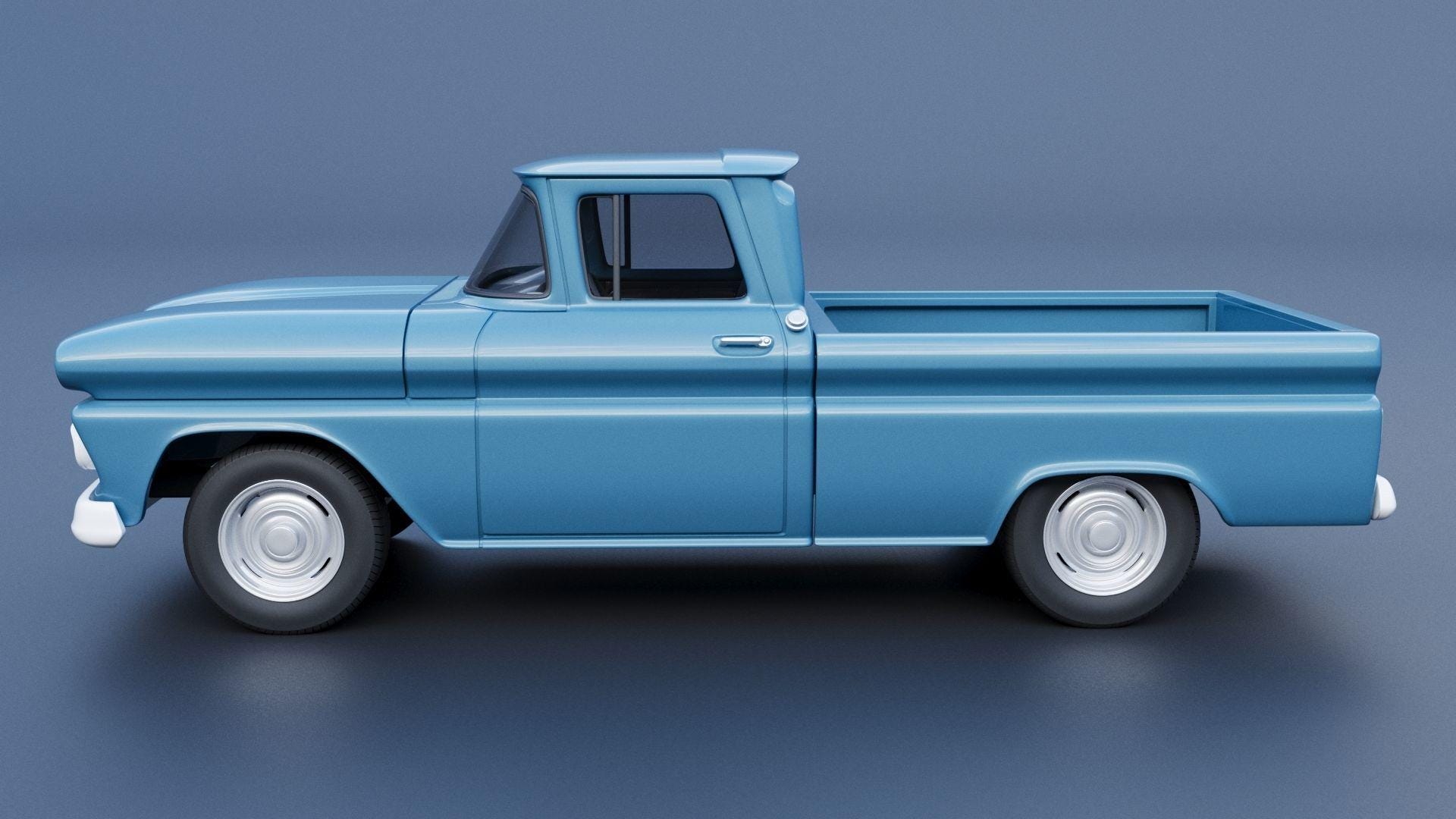 Classic Truck Model 1961 Chevy C10 3D Digital File for 3D Printing - Etsy