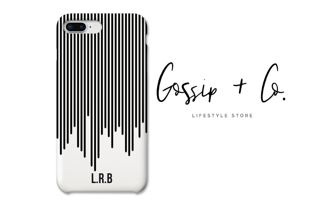 Stripe Drip Phone iPhone 7 Case Stripe iPhone 7plus - Etsy