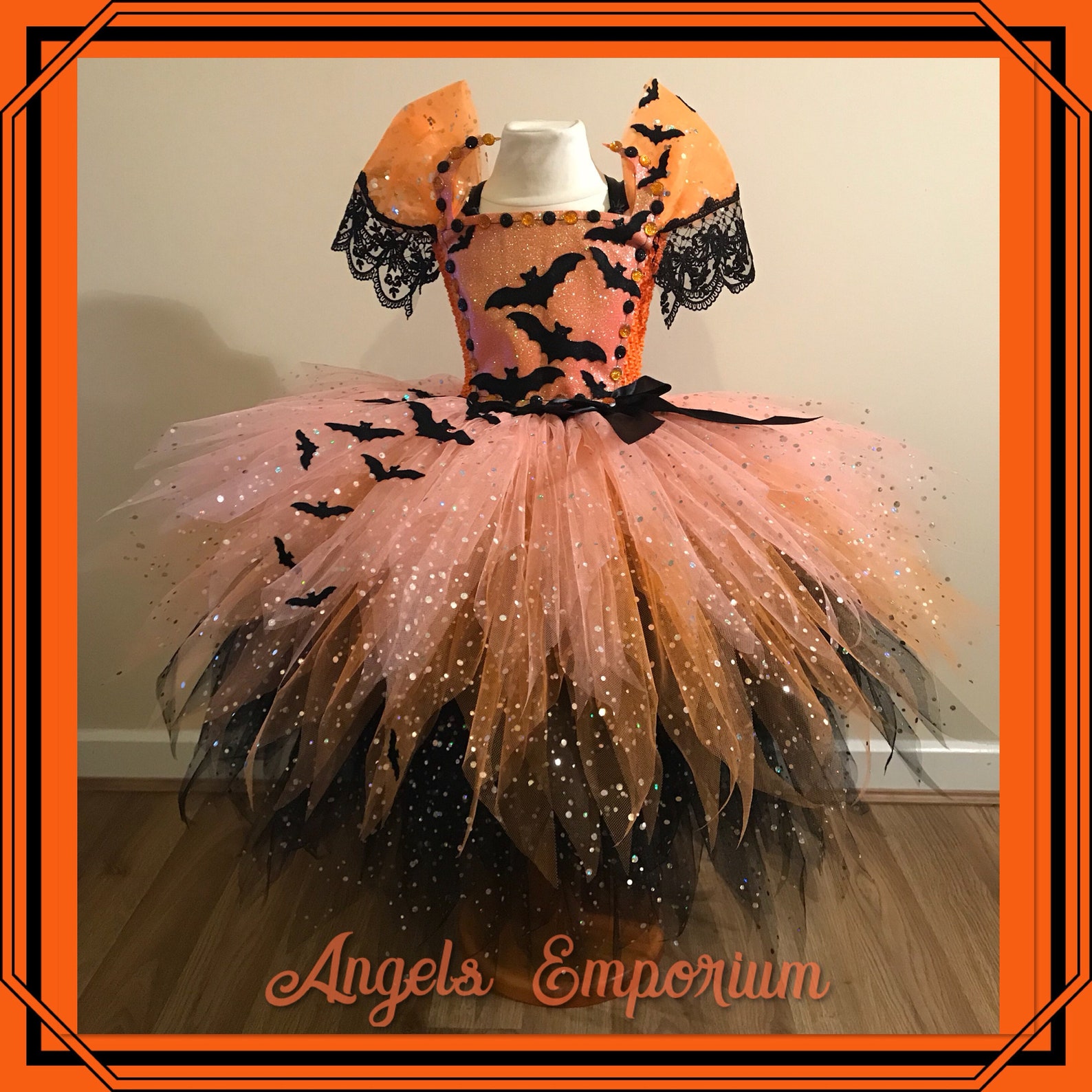 The Bat Princess Halloween Costume Tutu Dress Ball Gown Party - Etsy