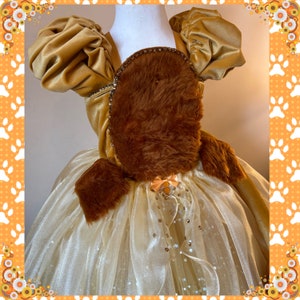 Luxury the Lion King Musical Simba Faux Fur Tutu Dress Animal Birthday ...