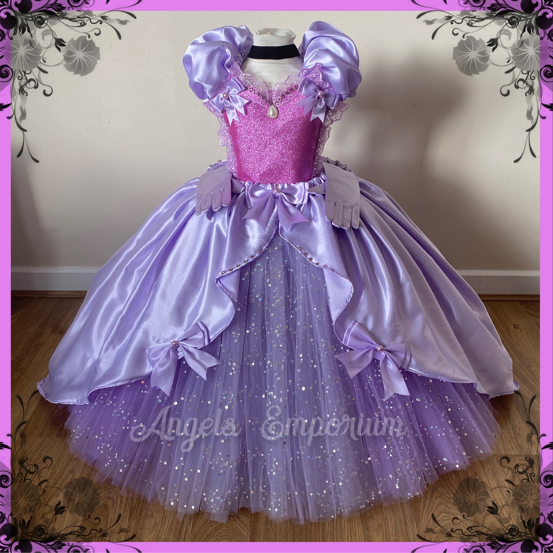 Lavender Lilac Princess Cinderella Inspired Tutu Dress Ball | Etsy