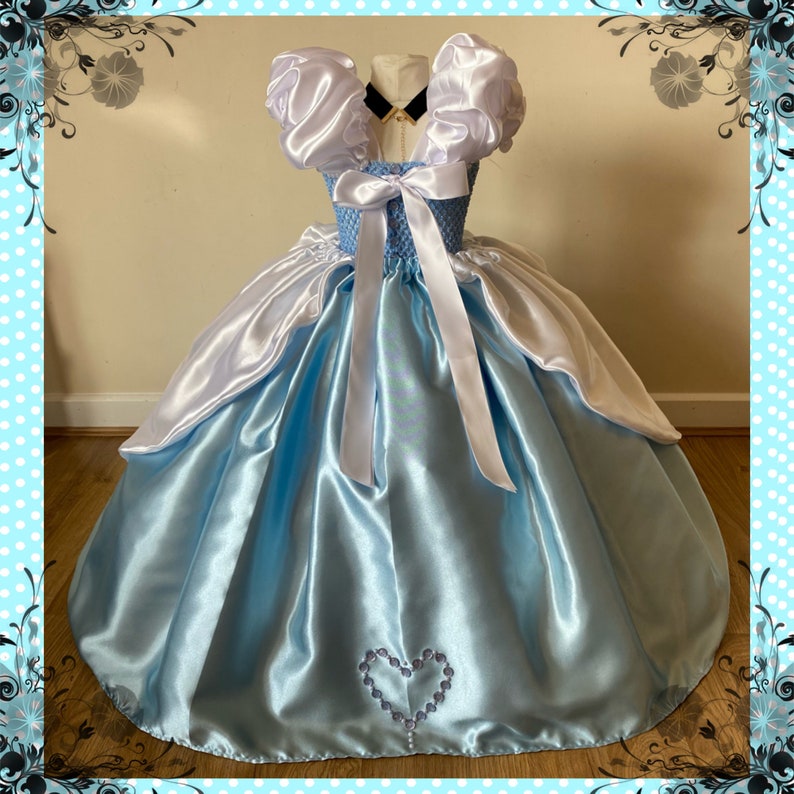 Princess Cinderella Tutu Dress Ball Gown Pageant Costume - Etsy