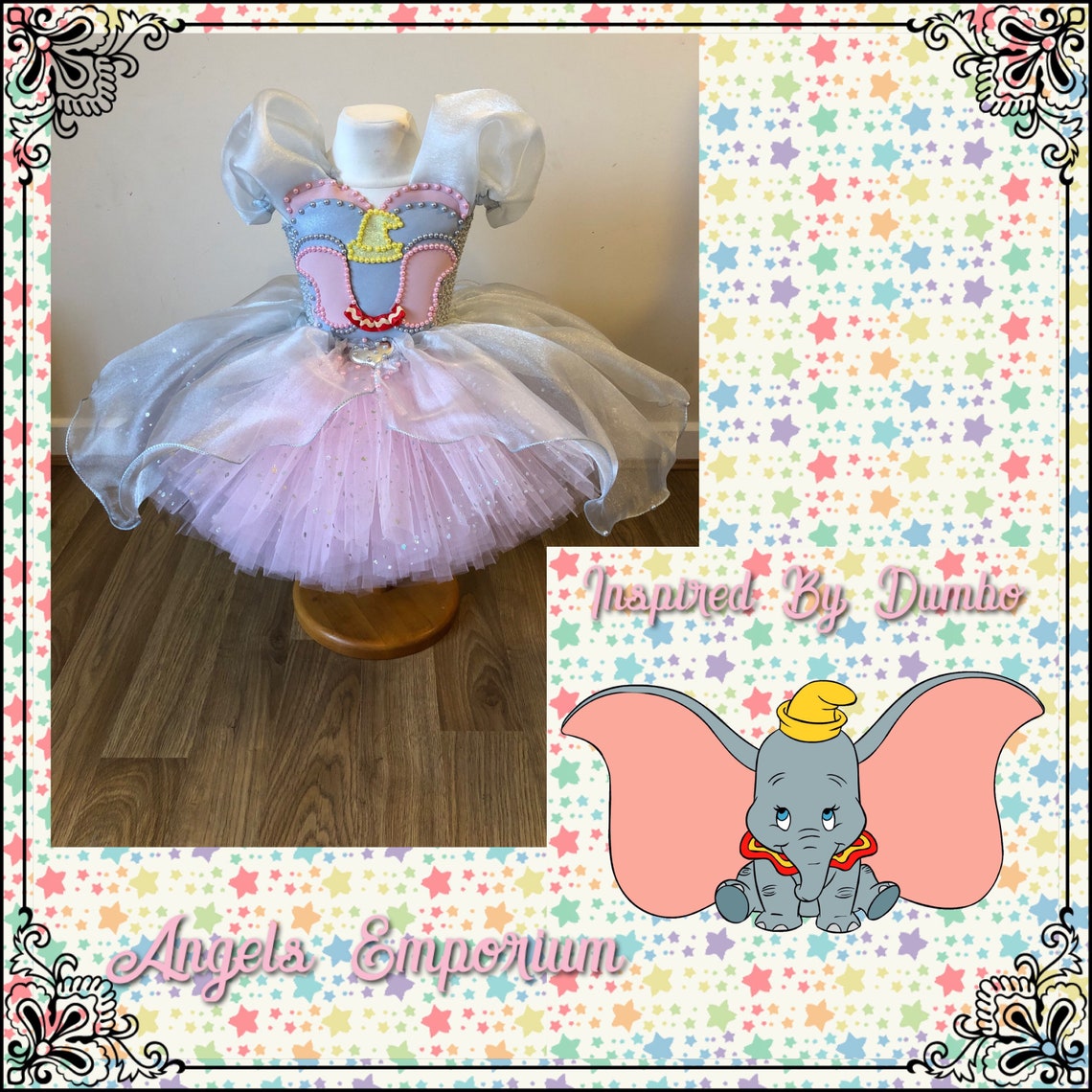 Super Cute Dumbo Inspired Tutu Dress Pageant Costume Short | Etsy