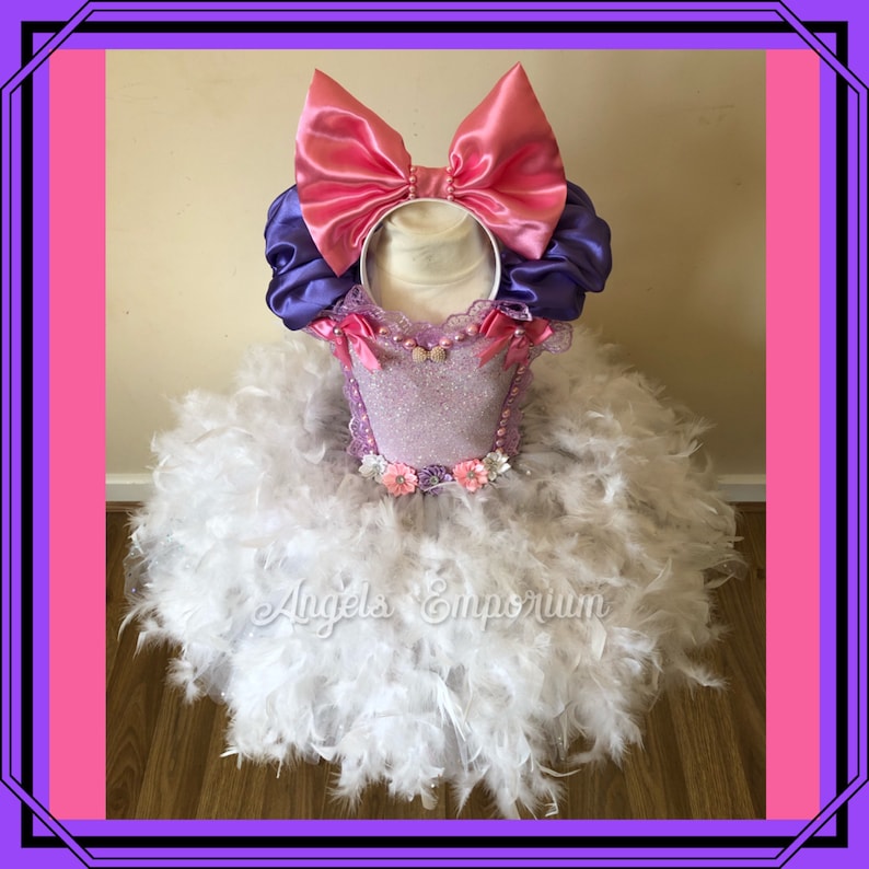 Cute Daisy Duck Inspired Tutu Dress Princess Ball Gown Pageant - Etsy