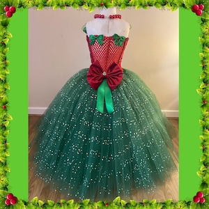 Martha May Whovier the Grinch Inspired Red Green Christmas Tutu Dress ...