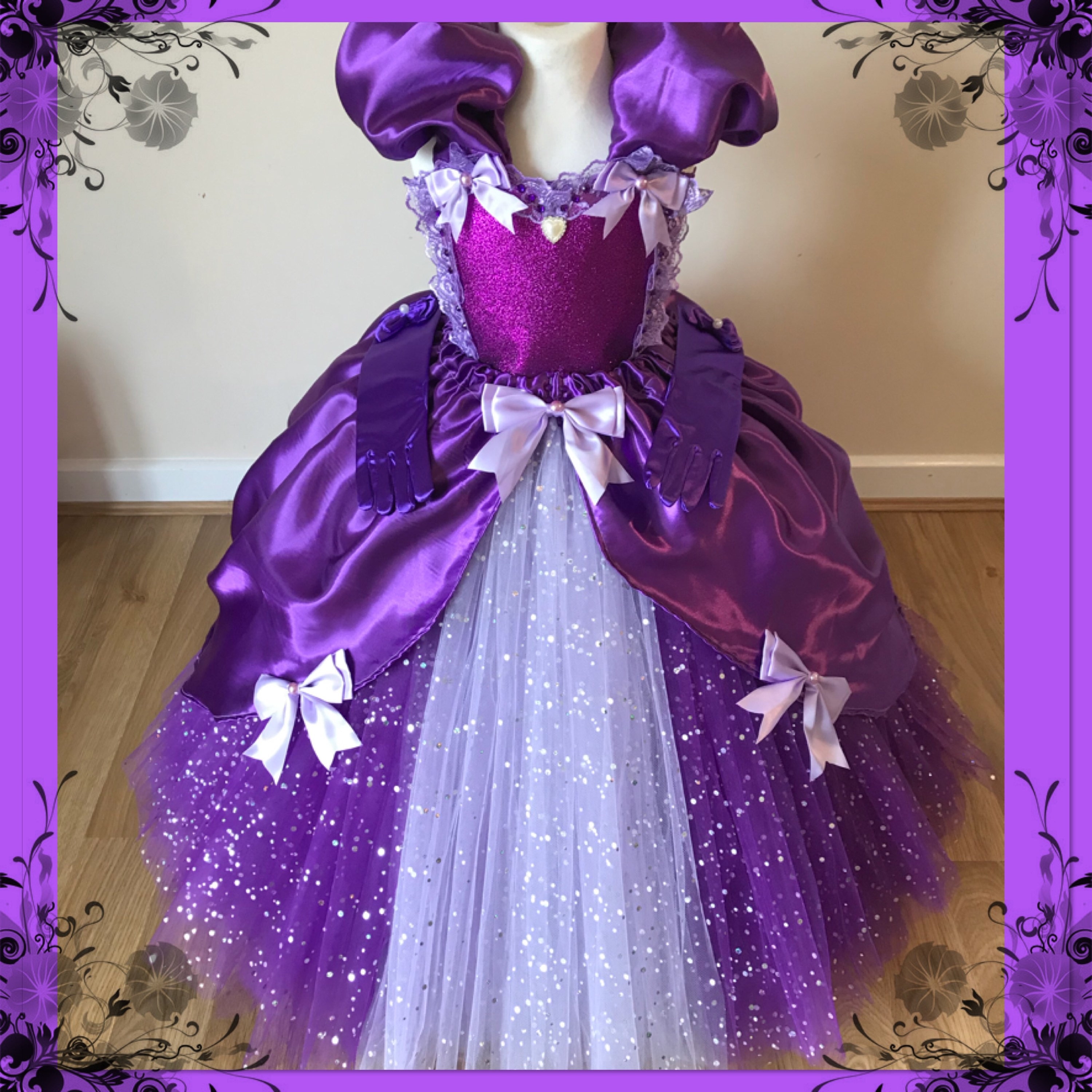 Purple Lilac Princess Cinderella Inspired Tutu Dress Ball Pageant ...