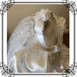 The White Wedding Bride Tutu Dress Costume. Pageant Ball Gown. With ...