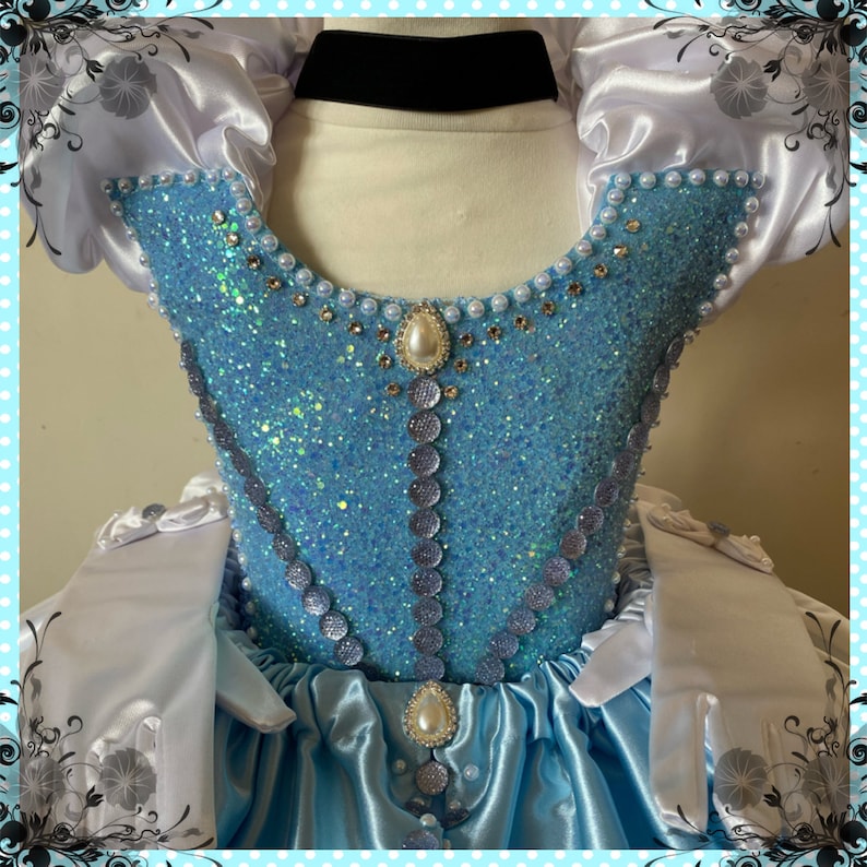 Princess Cinderella Tutu Dress Ball Gown Pageant Costume - Etsy