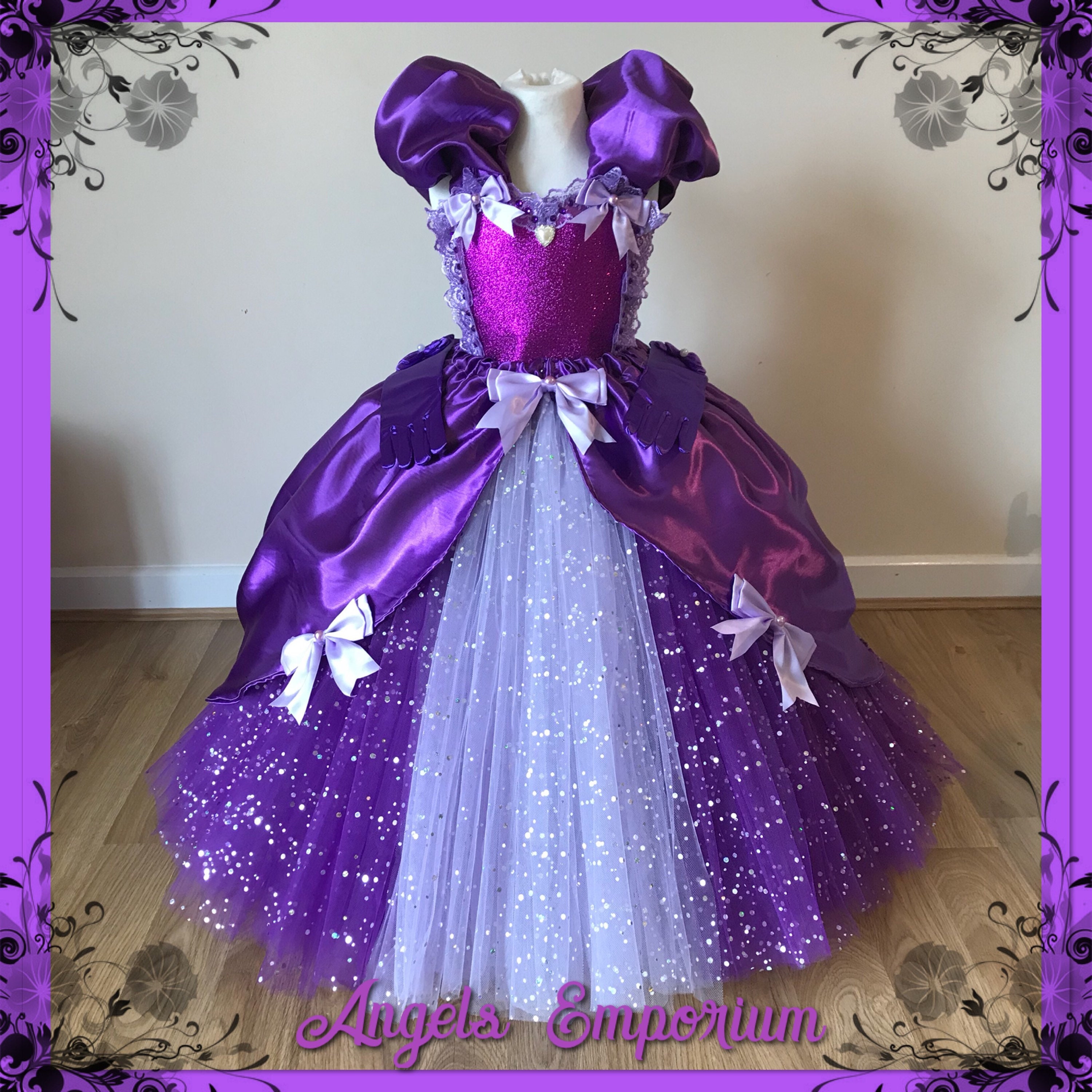Purple Lilac Princess Cinderella Inspired Tutu Dress Ball Pageant ...