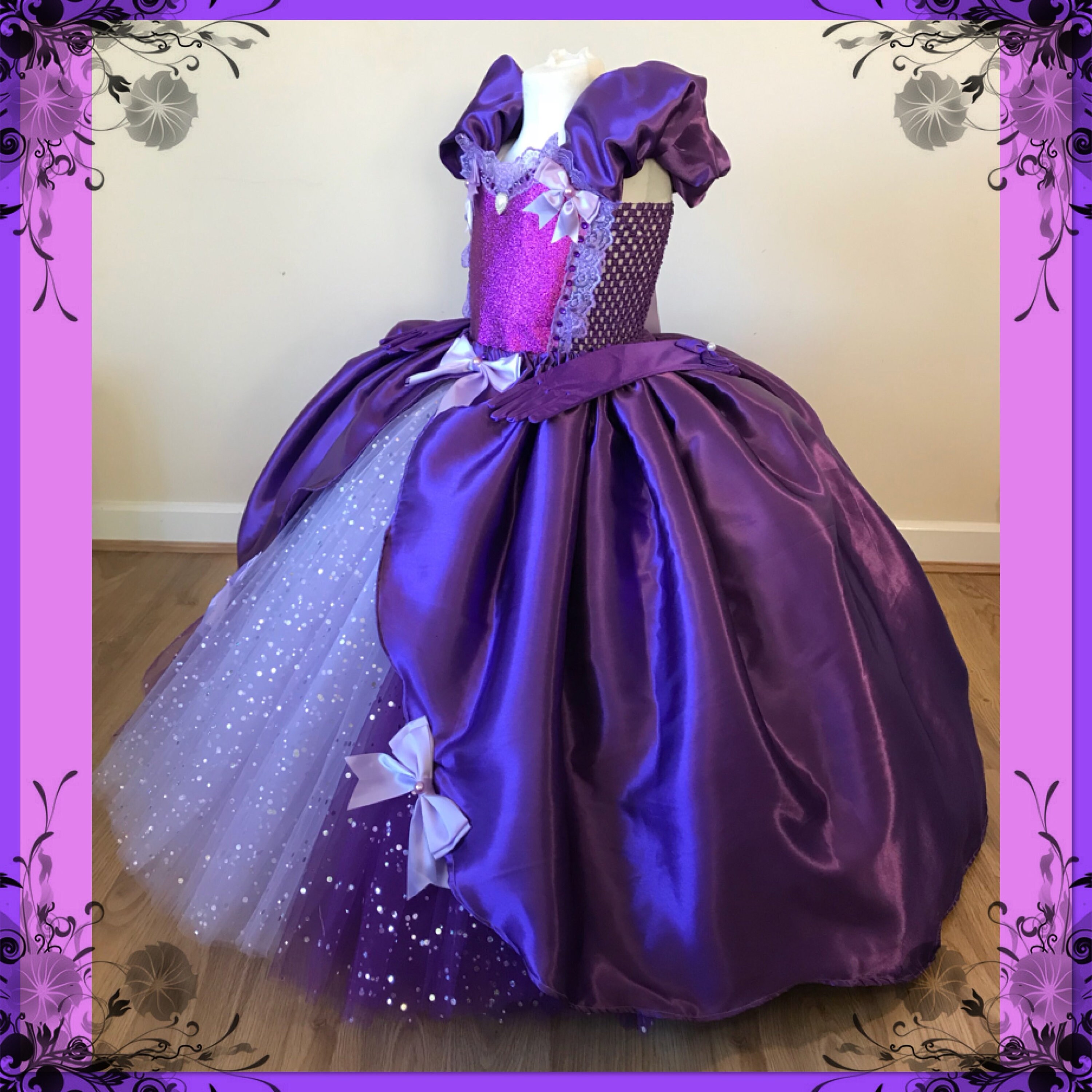 Purple Lilac Princess Cinderella Inspired Tutu Dress Ball Pageant ...