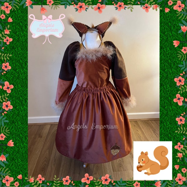 Squirrel Costume - Etsy