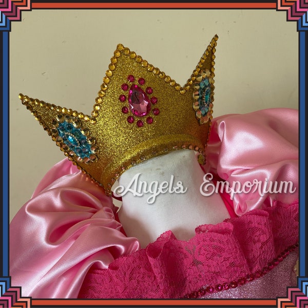 Princess Peach Cosplay Crown - Etsy