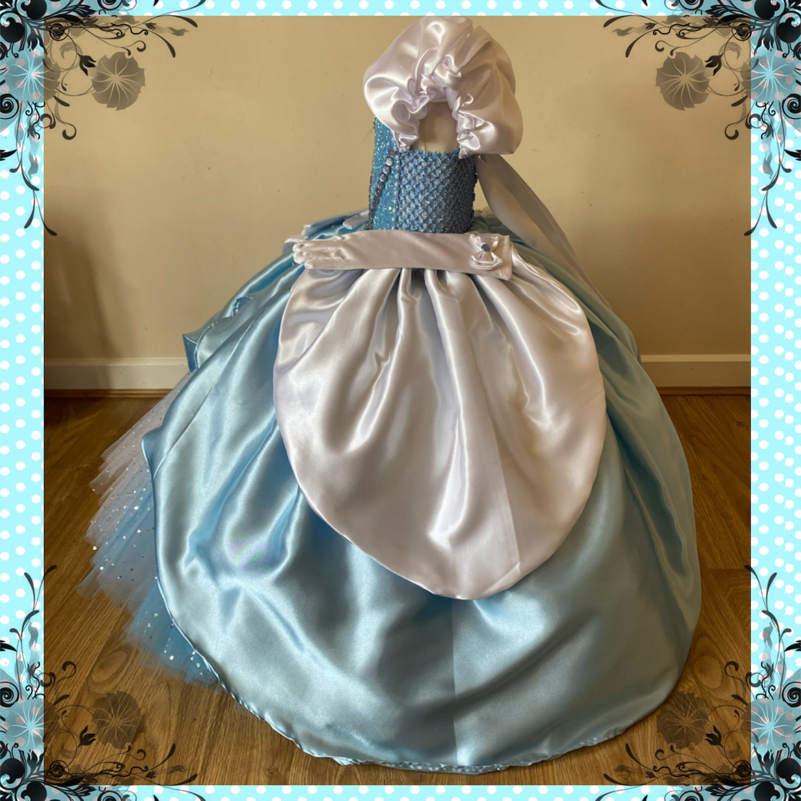 Princess Cinderella Tutu Dress Ball Gown Pageant Costume - Etsy