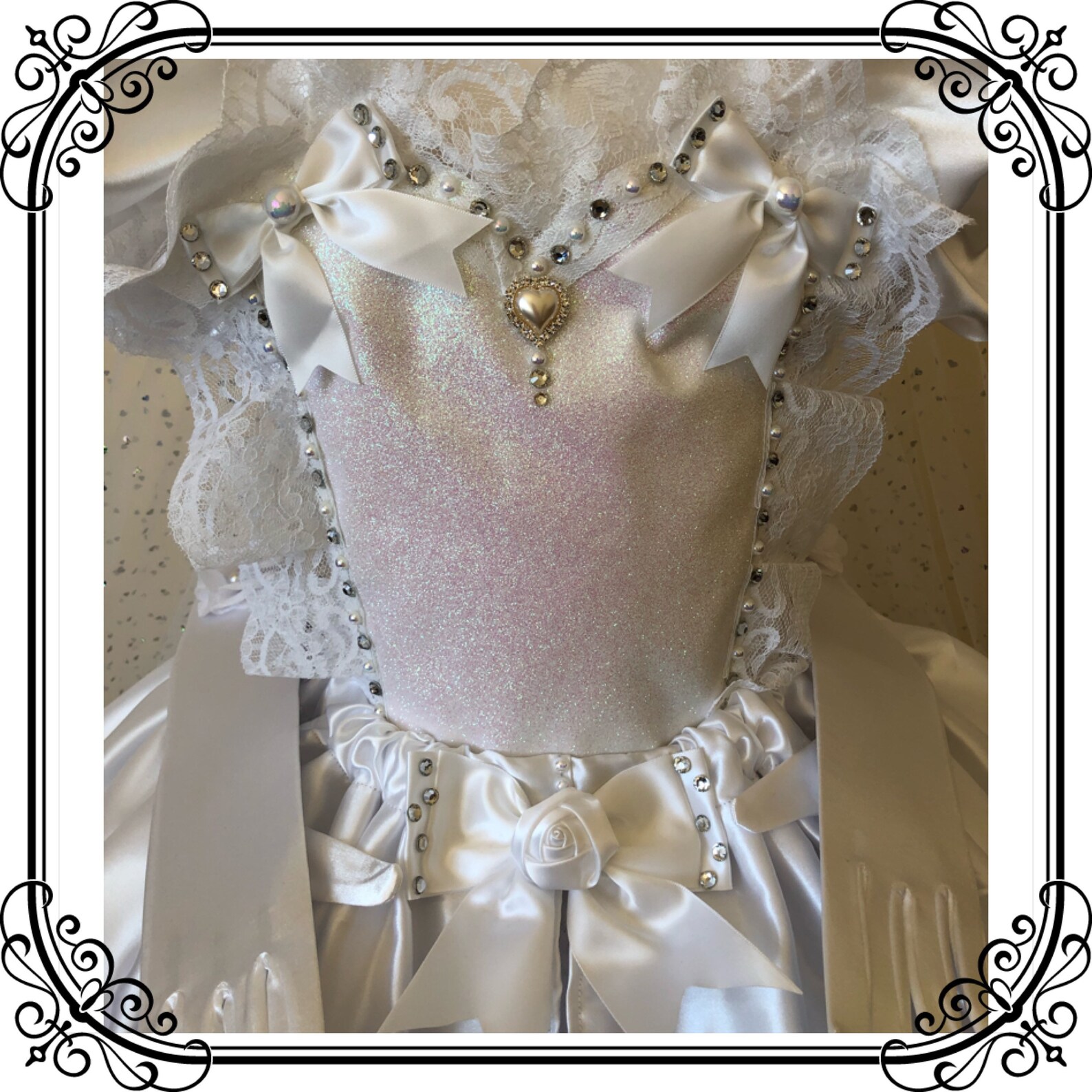 The White Wedding Bride Tutu Dress Costume. Pageant Ball Gown. - Etsy