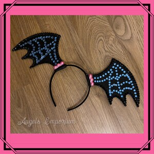 Accessory Vampire Vampirina Bat Wing Headband Headpiece Black | Etsy