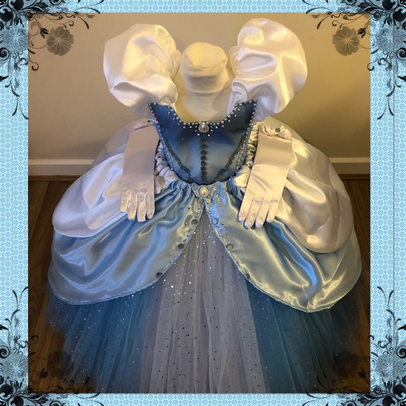 Princess Cinderella Tutu Dress Ball Gown Pageant Costume | Etsy