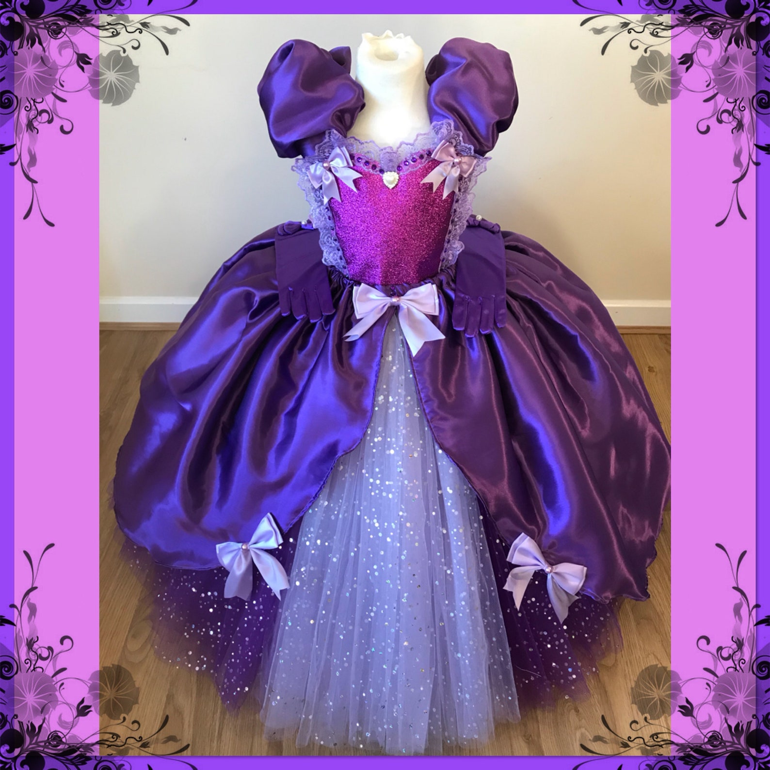 Purple Lilac Princess Cinderella Inspired Tutu Dress Ball Pageant ...