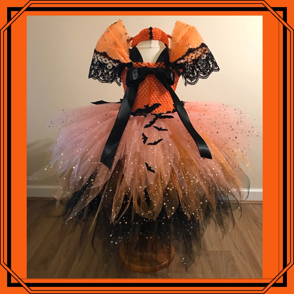 The Bat Princess Halloween Costume Tutu Dress Ball Gown Party | Etsy