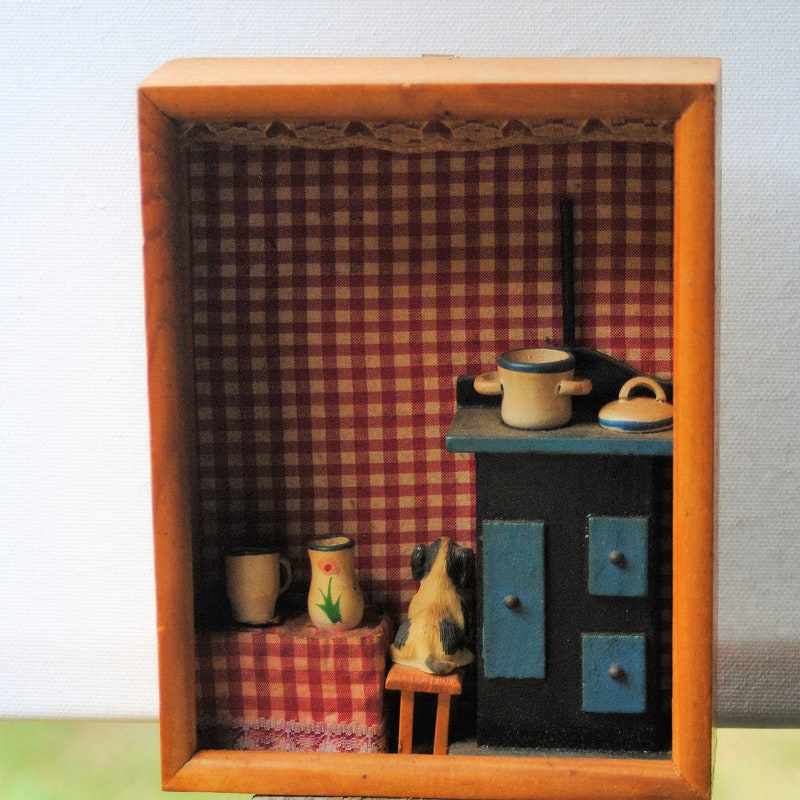 Miniature Room Box - Etsy