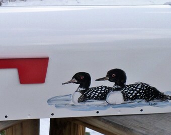 Hand Painted Mailbox - Etsy