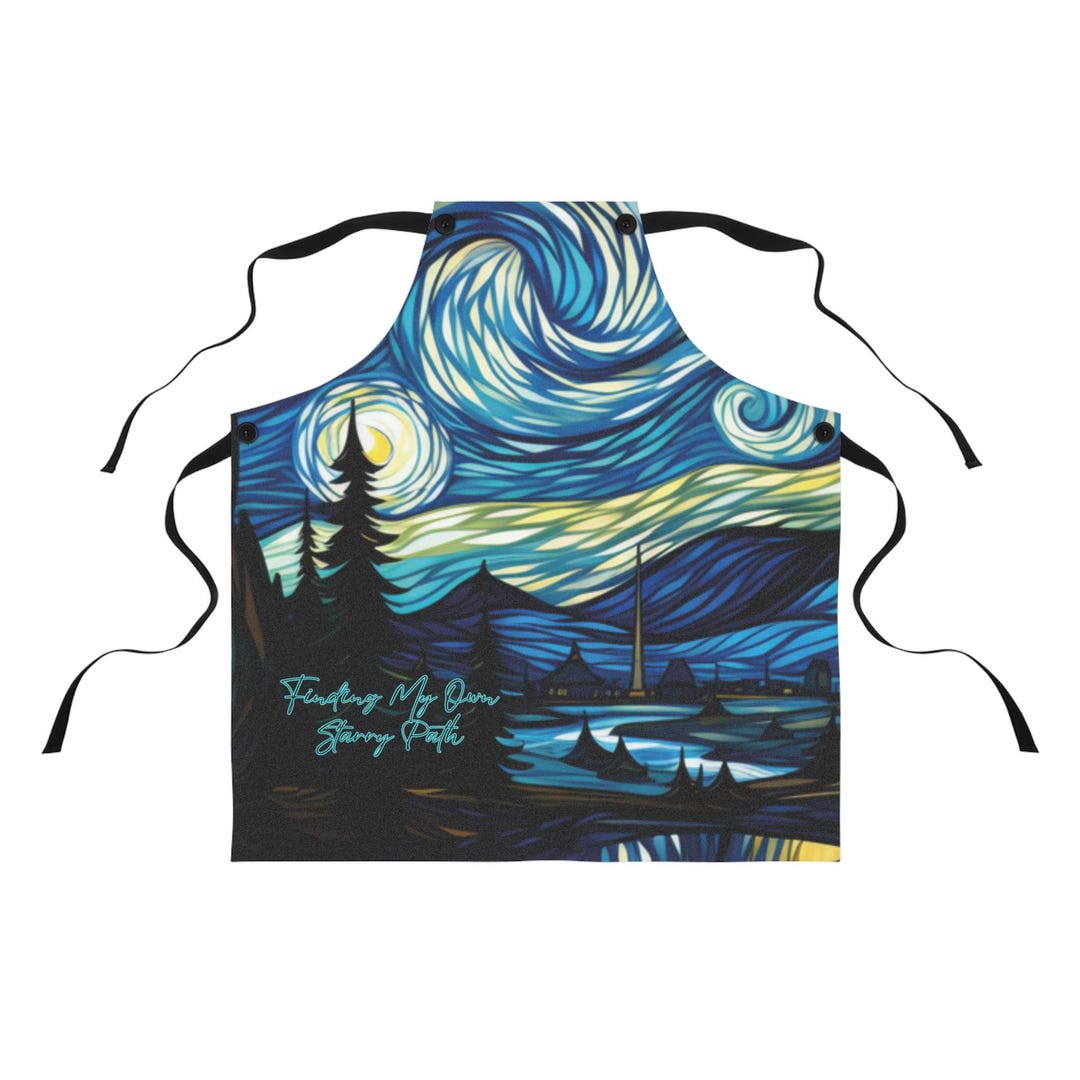 Starry Path Apron, Hostess Gift, Hostess - Host Apron, New Home Gift ...