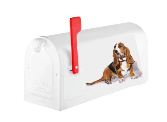 Yellow Lab Mailbox, Hand-painted Mailbox, Custom Mailbox, Labrador ...